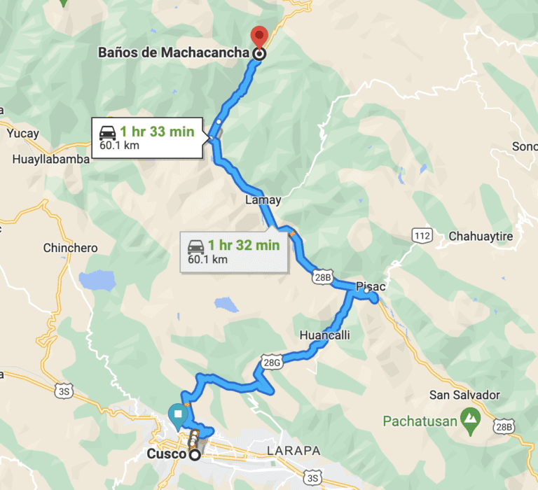 Visiting Hot Springs Near Cusco - Journey Machu Picchu